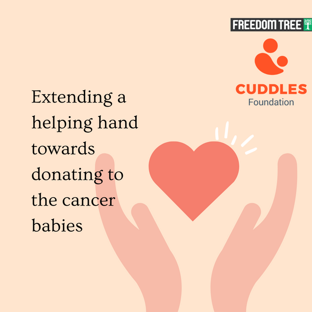 FT X Cuddles Foundation: Doing our bit – Freedom Tree
