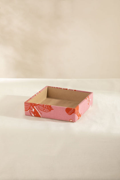 Buy Assorted Handcrafted Multi-Colored Fabric Storage Box Online ...