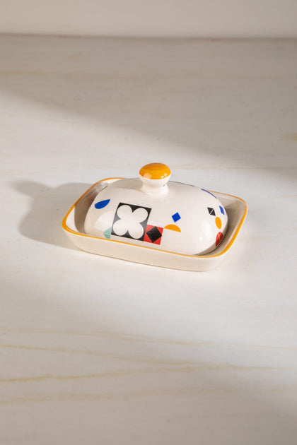 Butter Dish in Ceramic | Circle Of Joyee | Freedom Tree