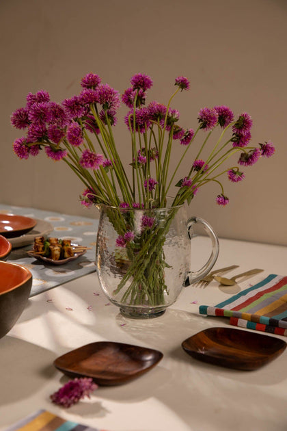 Buy Moonlit Handblown Neutral Glass Pitcher Online – Freedom Tree