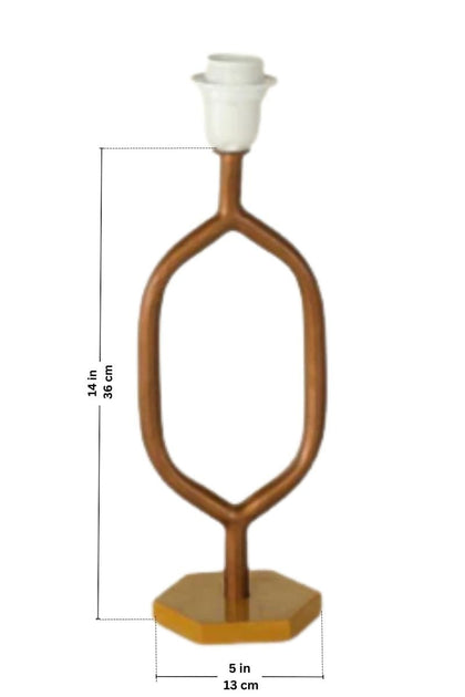 Buy Mula Handcrafted Metallic Metal Table Lamp Online – Freedom Tree