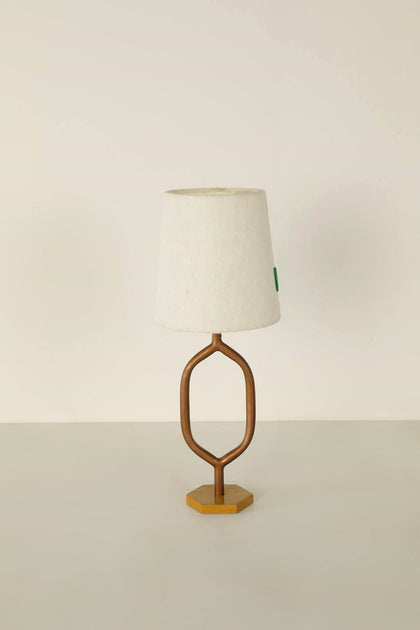 Buy Mula Handcrafted Metallic Metal Table Lamp Online – Freedom Tree